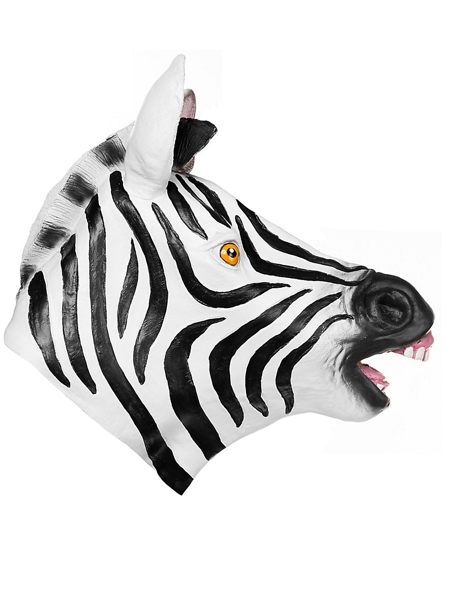 Zebra mask from latex - maskworld.com