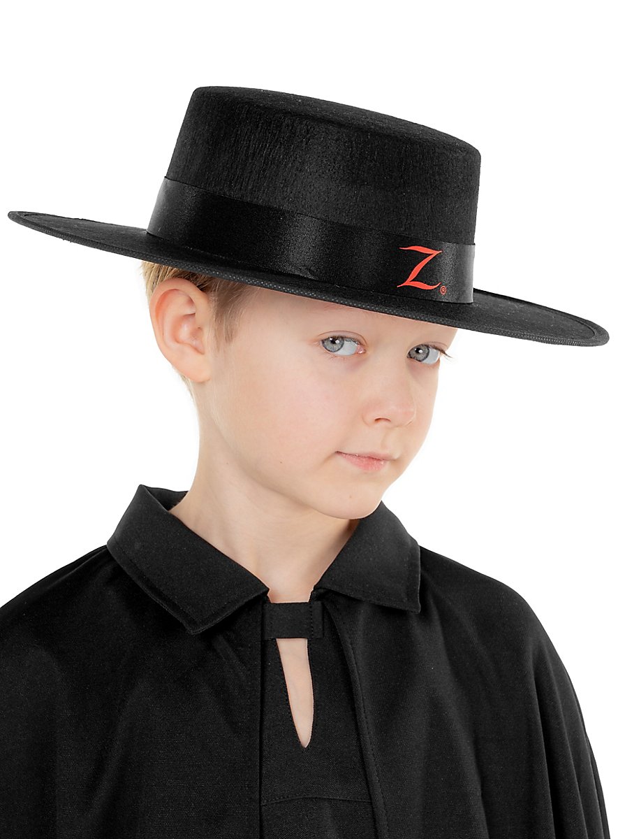 Zorro hat for kids - maskworld.com
