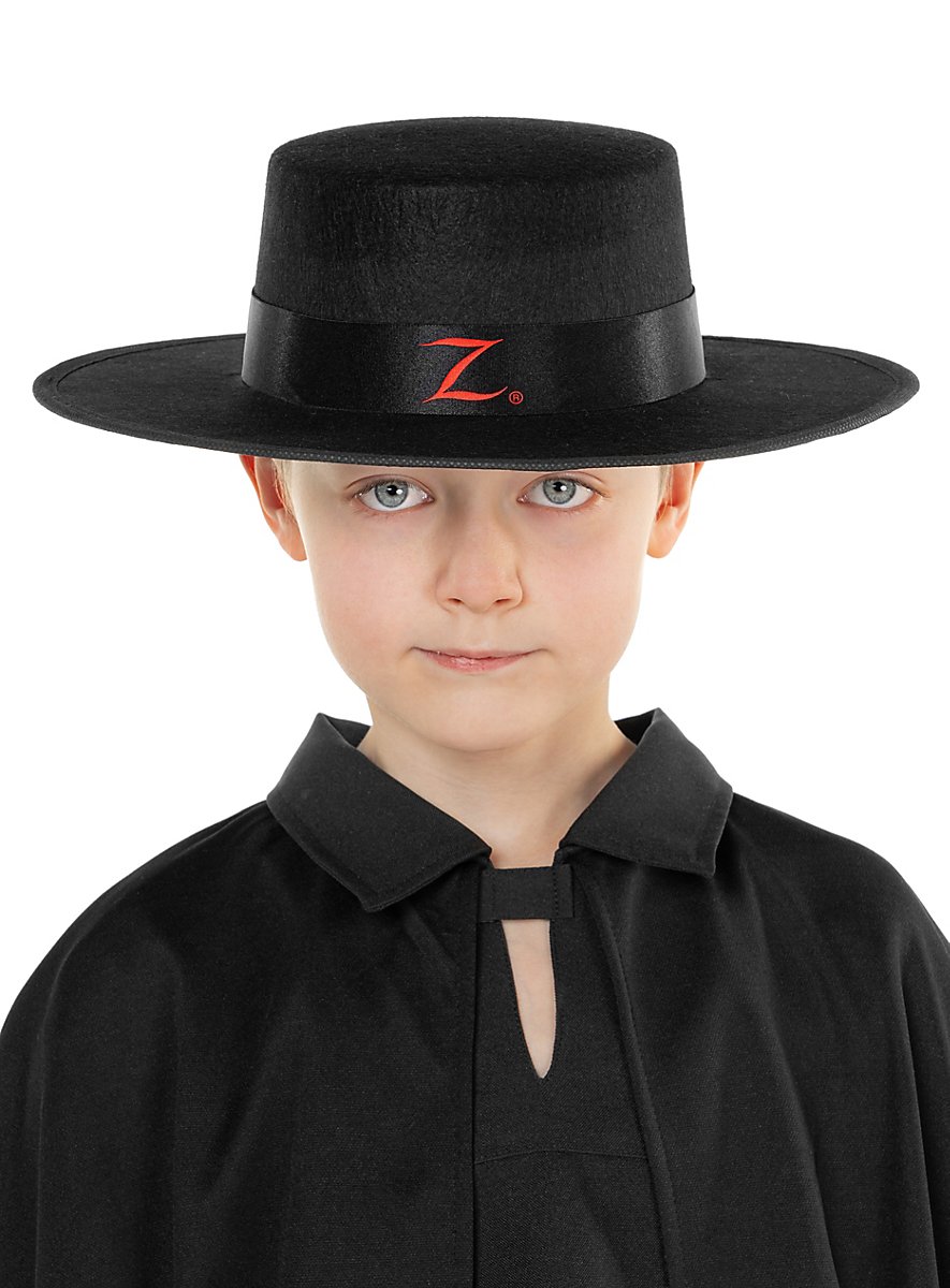 Zorro hat for kids - maskworld.com