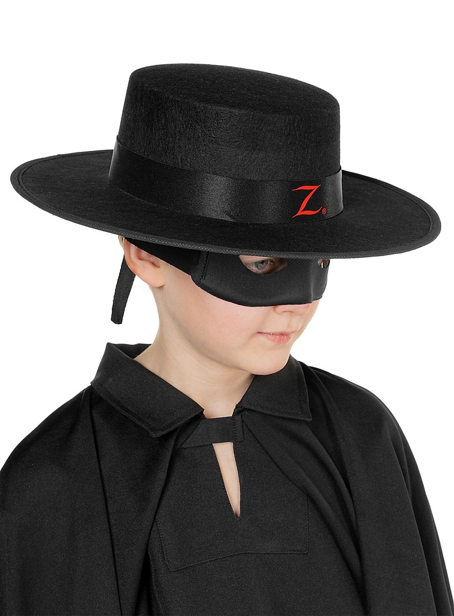 Zorro hat for kids - maskworld.com