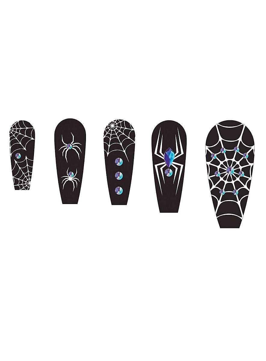 Zwarte Weduwe Spinnen-Vingernagels - maskworld.com