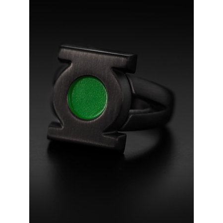 Green Lantern - Emblem Ring schwarz - superepic.com