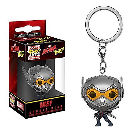 Ant-Man - The Wasp Pocket POP! bobble head key fob - superepic.com