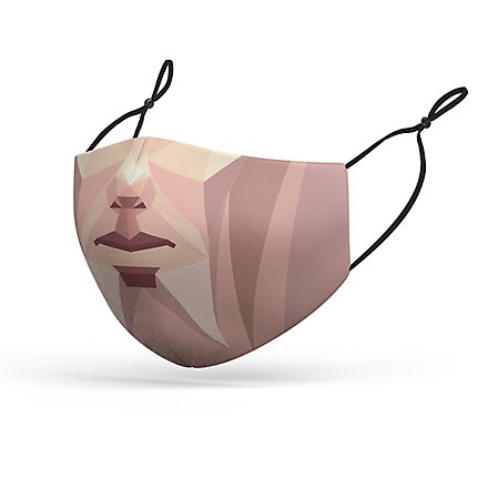 Fabric mask polygon face - superepic.com