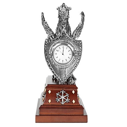 Heraldic Griffin Desk Clock - superepic.com