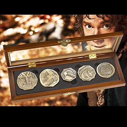 Hobbit - Dwarven Treasure Coin Set - superepic.com