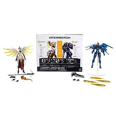 Overwatch - Ultimates Series Mercy and Pharah action figures ...