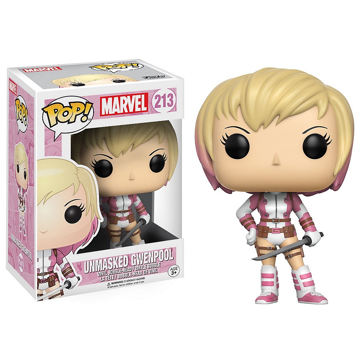 Gwenpool - Gwenpool without mask Funko POP! bobble head figure ...