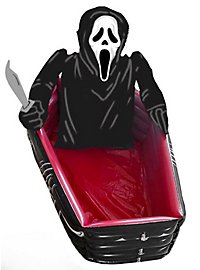 Scream - Ghostface inflatable coffin drink cooler - maskworld.com